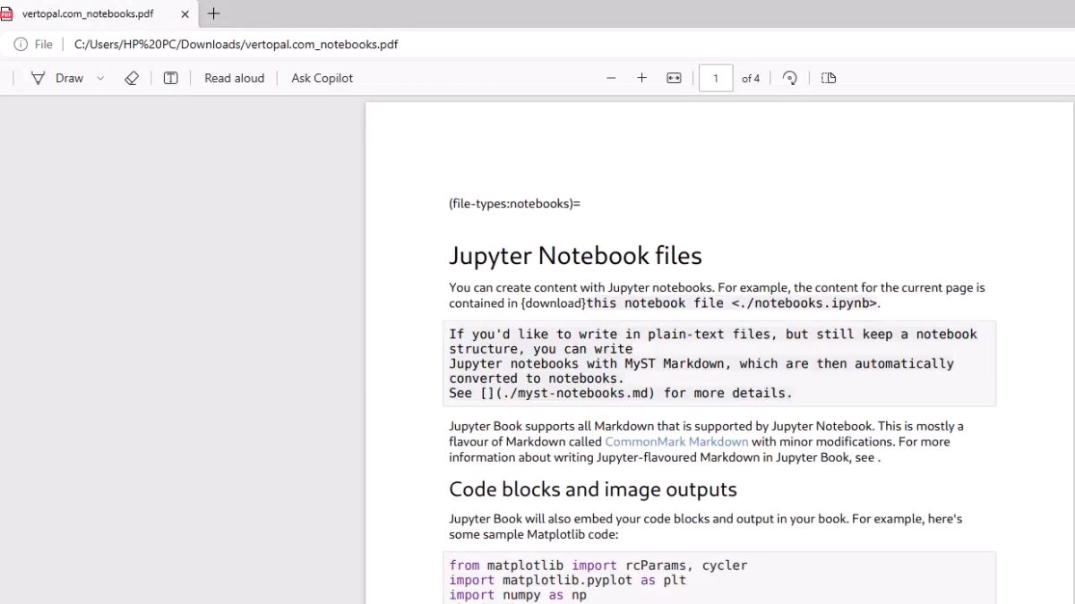 Cách chuyển IPYNB sang PDF đơn giản, nhanh chóng